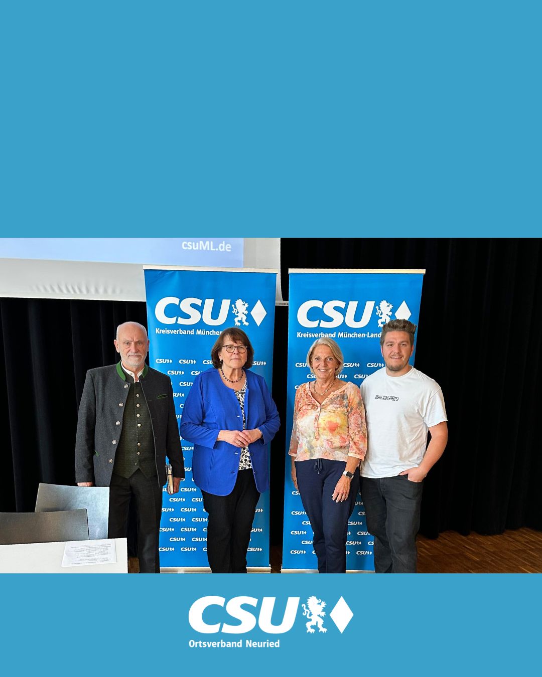 Kreisdelegiertenversammlung der CSU München-Land - CSU Neuried